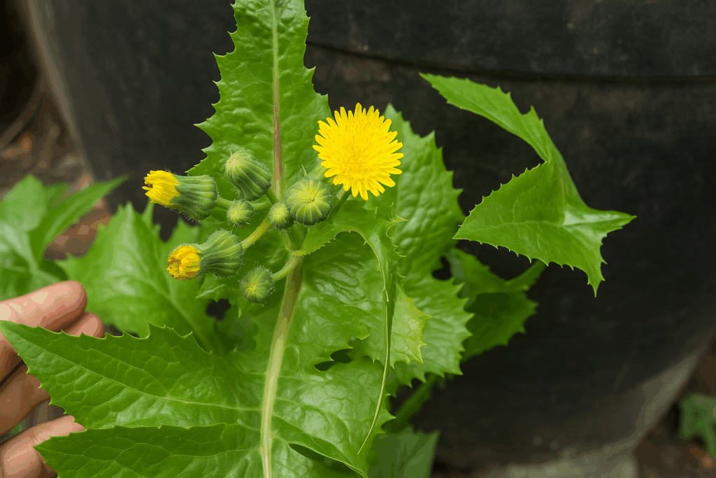 Sonchus asper: nombres comunes, recetas naturales y beneficios para la ...
